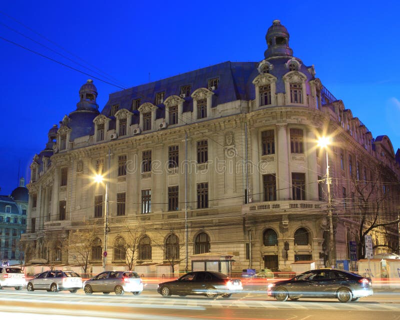 Universidade de Bucareste foto de stock. Imagem de turismo - 15583296