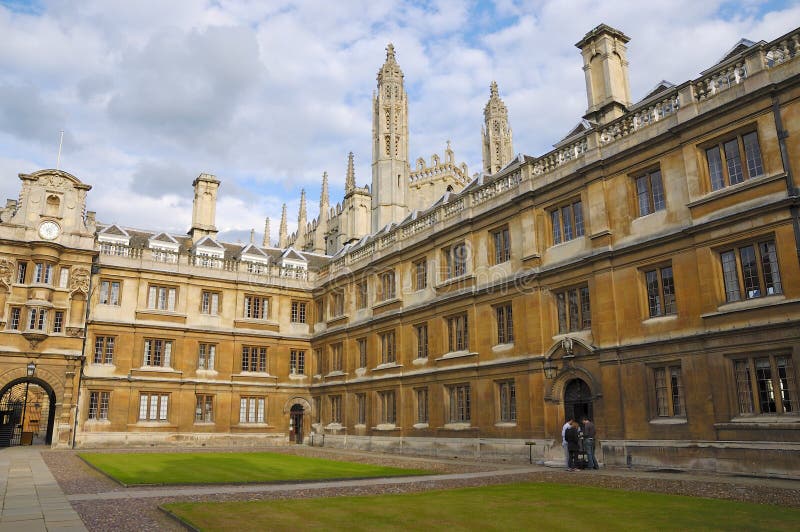 Universidade de Cambridge foto de stock. Imagem de lugar - 6562406