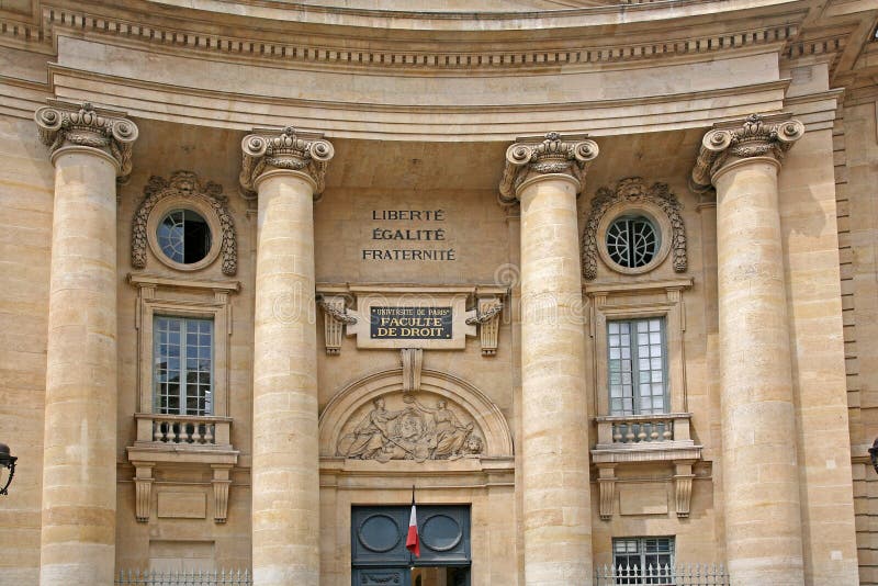 Universidade de Paris imagem de stock. Imagem de treinamento - 14342063