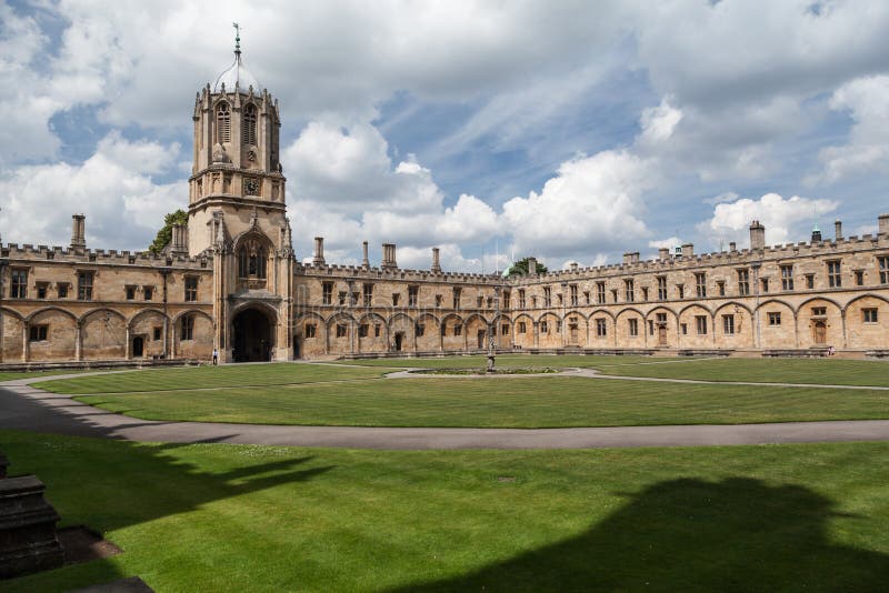 Université D'Oxford Angleterre Photo stock - Image du touriste, détail ...