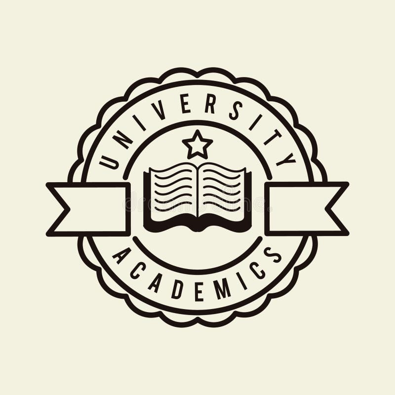 University Academics Logo Element. Vector Illustration Decorative ...