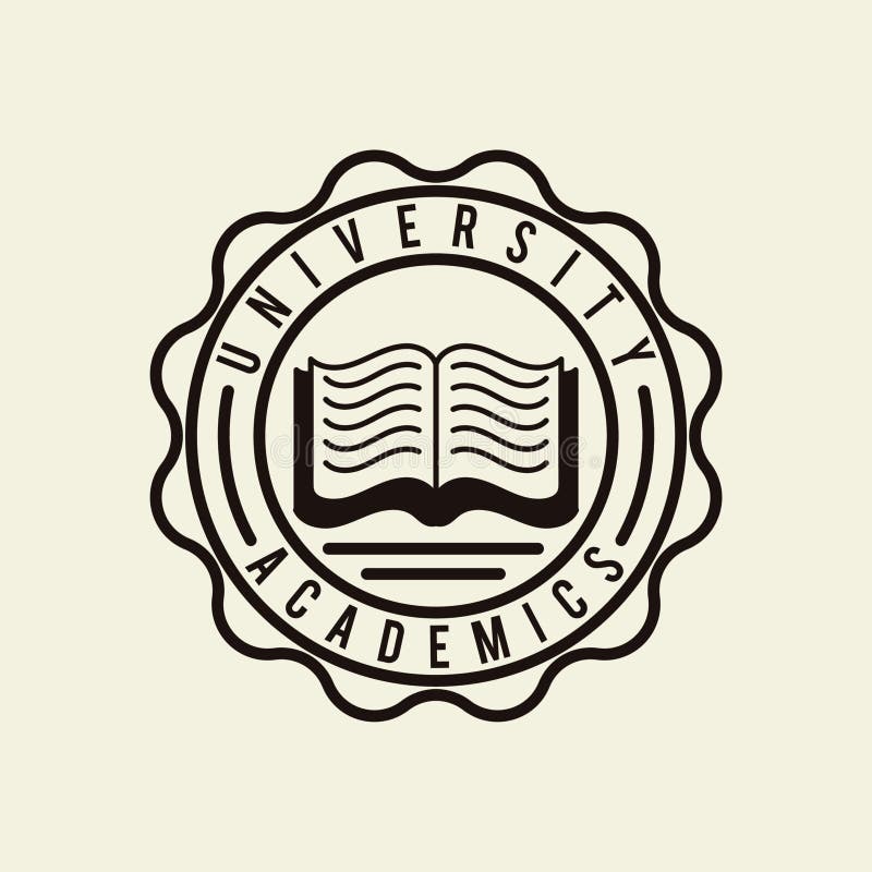 University Academics Logo Element. Vector Illustration Decorative ...