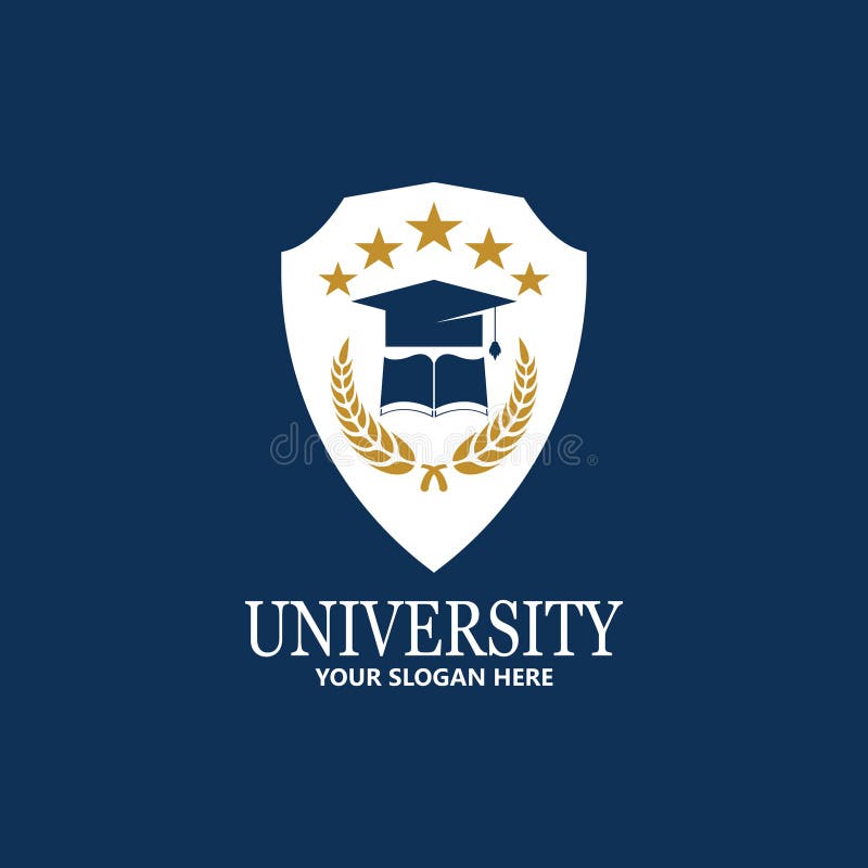 University Academy School and Course Logo Design Template Stock ...