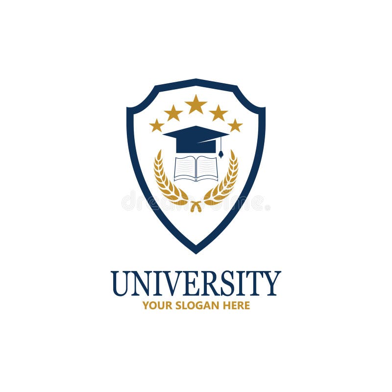 University Academy School and Course Logo Design Template Stock ...