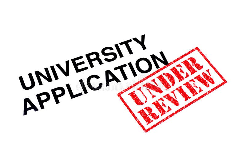 University Application Under Review Stock Photo - Image of business ...