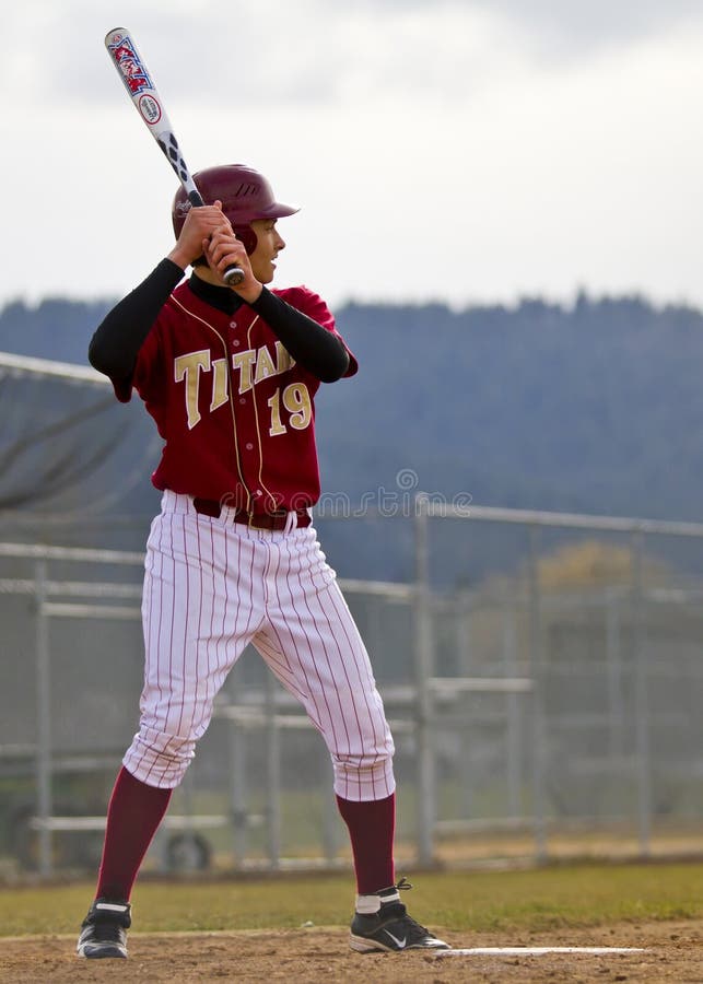 Batter editorial stock photo. Image of summer, catcher - 4586453