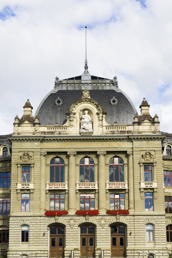 University of Bern in Swizerland Stock Photo - Image of front, swiss ...
