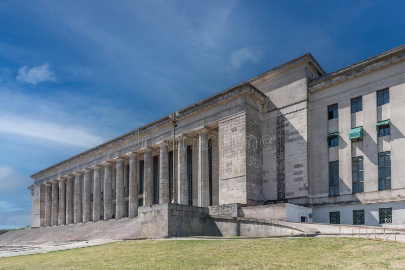 University of Buenos Aires, School of Law Building. Stock Photo - Image ...