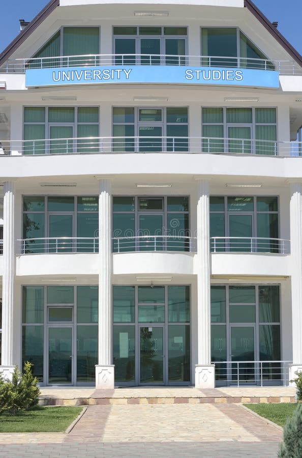 University building stock photo. Image of architecture - 6080236