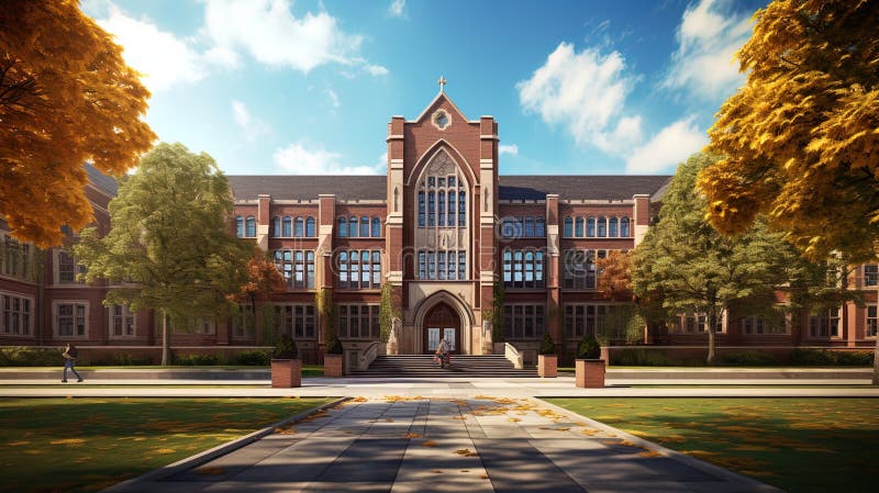 University Building: a University Building with a Campus Stock ...