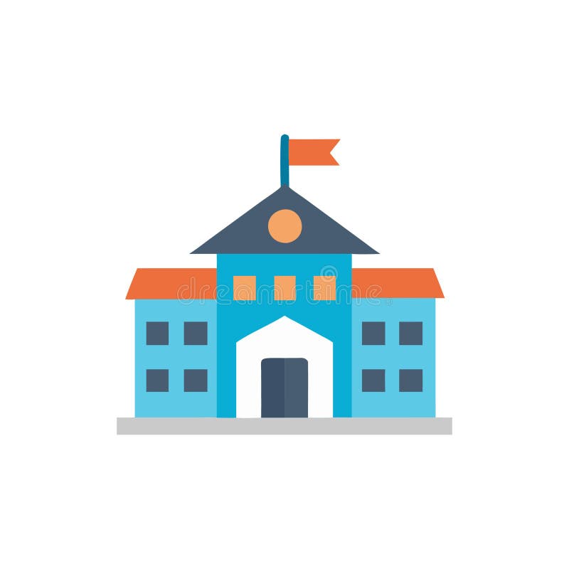 University Building Icon for Educational Institutions Stock ...