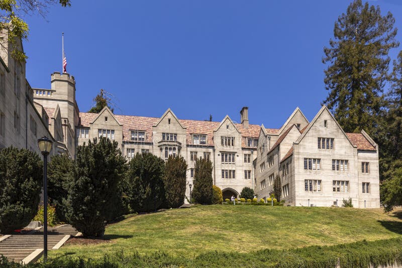 University Building in Oakland Stock Photo - Image of house, building ...