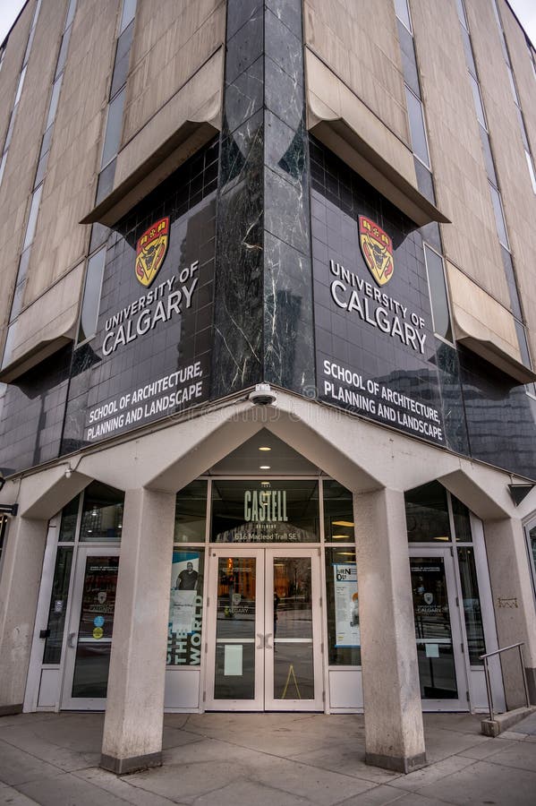 University of Calgary School of Architecture Editorial Image - Image of ...