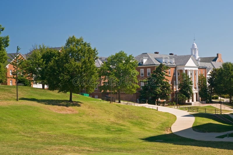 University campus building stock image. Image of architecture - 2895333