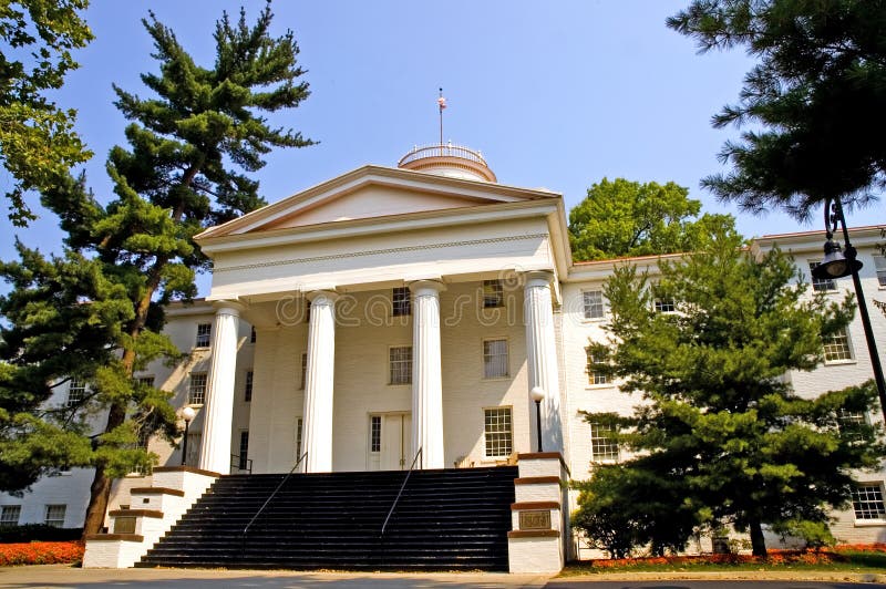 University campus building stock photo. Image of front - 6251092