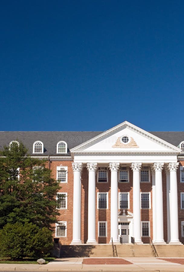 University campus building stock image. Image of architecture - 2895333