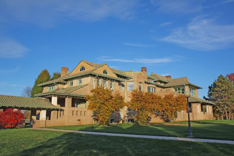 Anderson Hall -Kansas State University Stock Image - Image of spring ...
