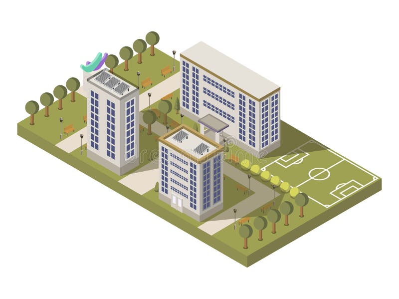 University Campus Stock Illustrations – 27,409 University Campus Stock ...