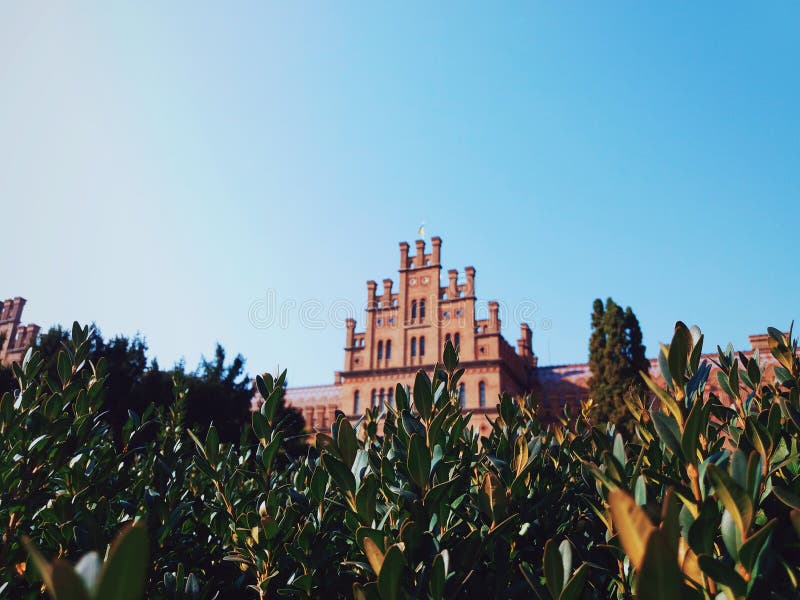 Campus view stock photo. Image of view, campus, university - 69630374