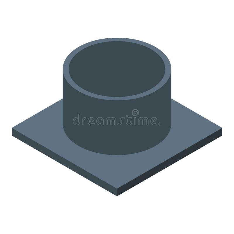 University Cap Icon Isometric Vector. Academic College Stock ...