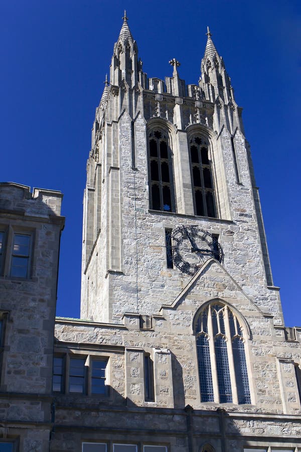 University Clock Tower stock image. Image of education - 626879