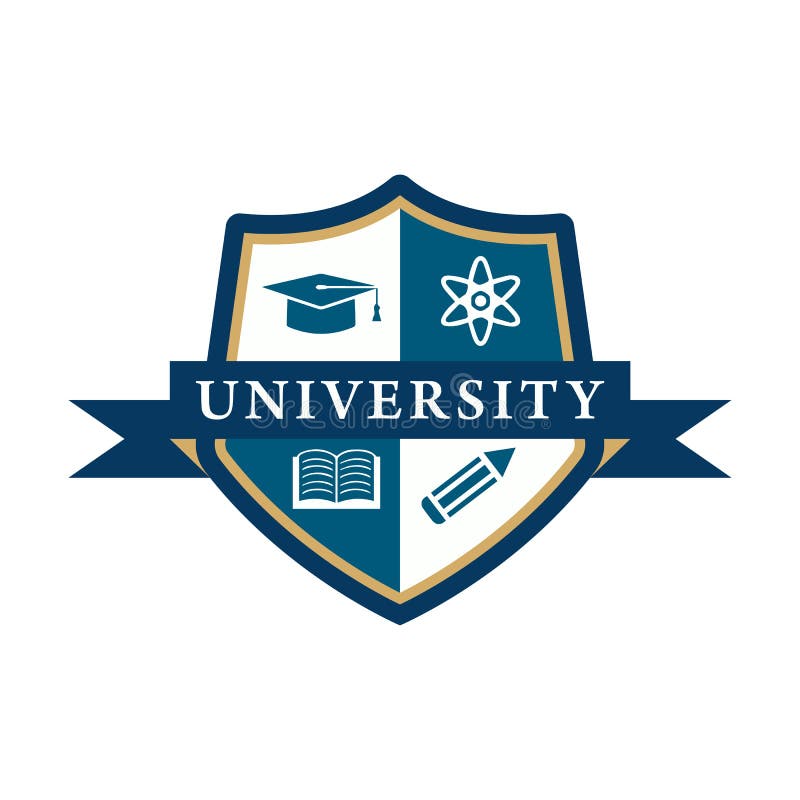 University College School Badge Logo Stock Vector - Illustration of ...