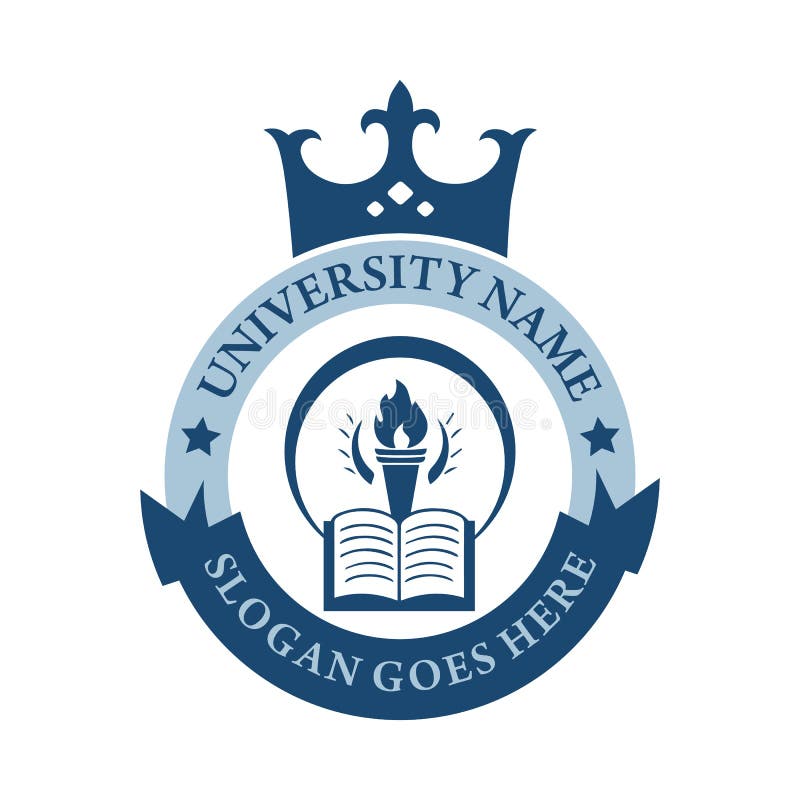 University College School Badge Logo Stock Vector - Illustration of ...