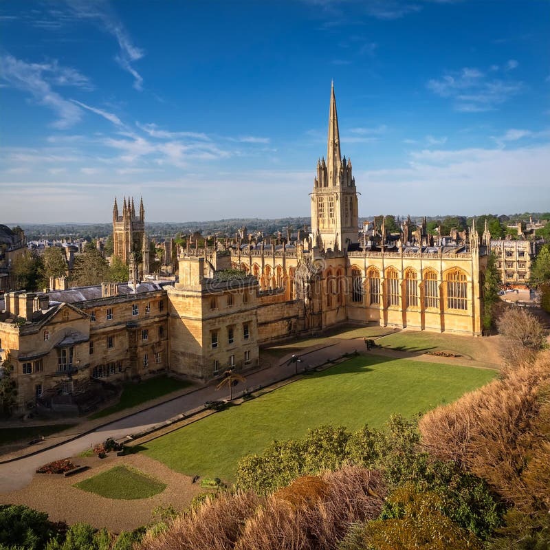 University College in the UK, AI Generated Stock Illustration ...