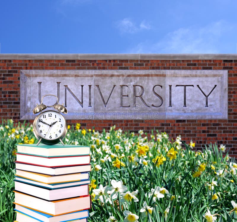 University word in campus stock photo. Image of grass - 28196490