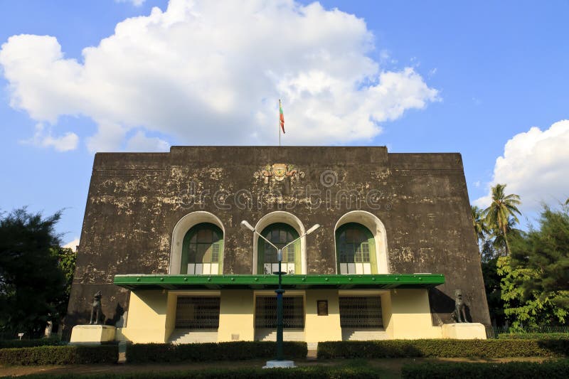 University Convocation Hall, Yangon, Myanmar Stock Photo - Image of ...