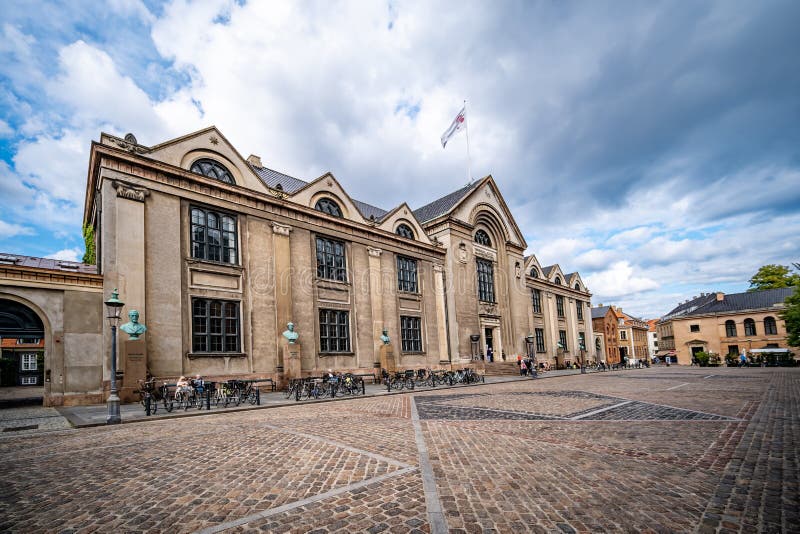 University of Copenhagen the Old Part, Denmark Editorial Stock Image ...
