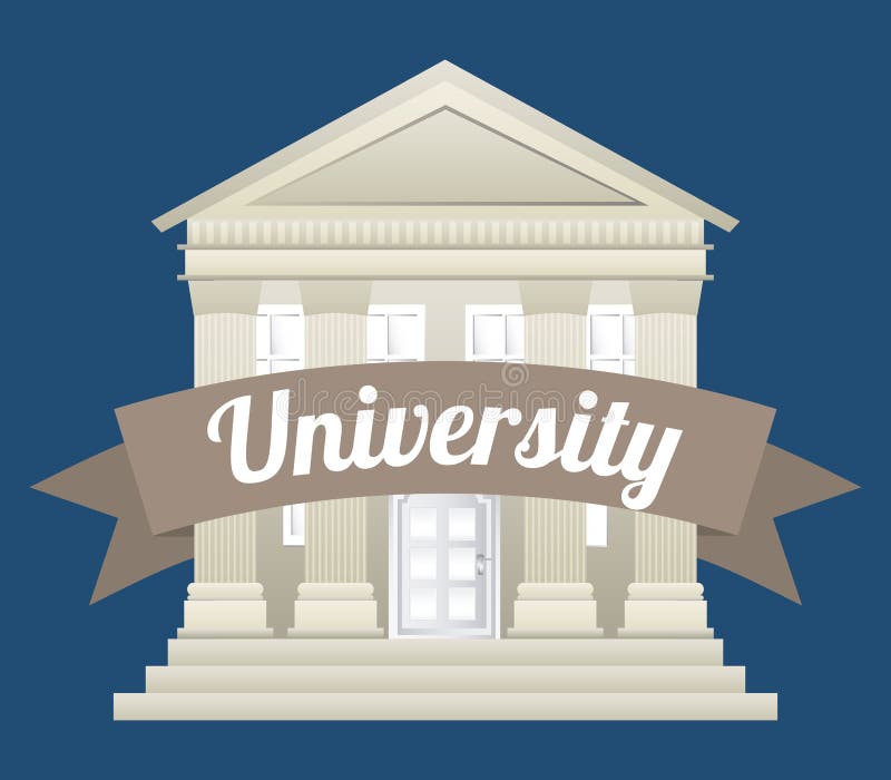 University design stock vector. Illustration of education - 43618943