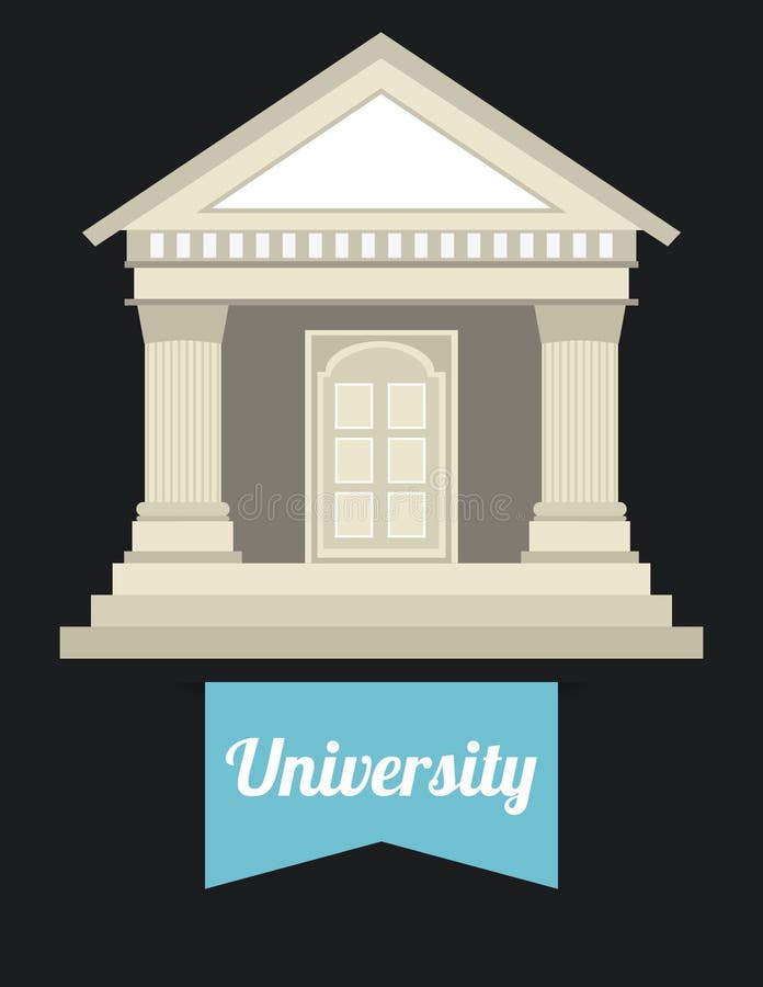 University design stock vector. Illustration of school - 44200080