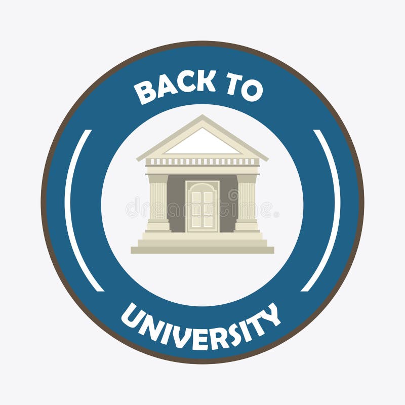 University design stock vector. Illustration of education - 43618943