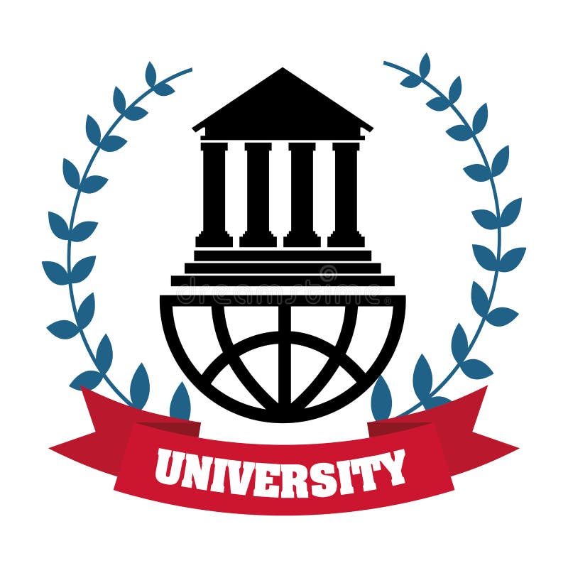 University design stock vector. Illustration of education - 43618943