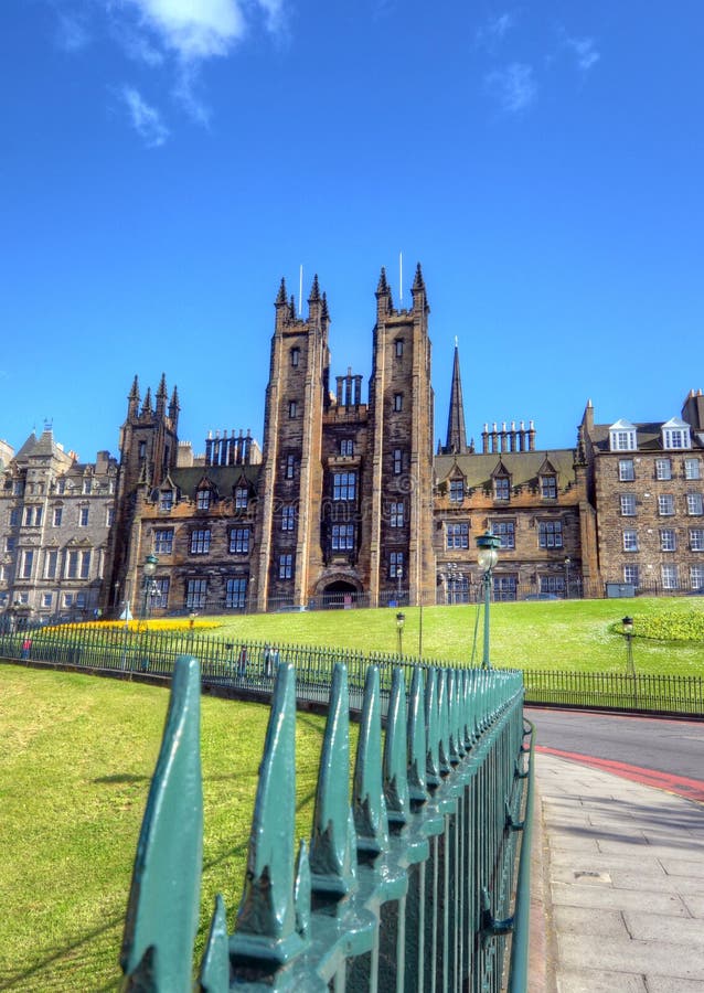University of Edinburgh stock image. Image of architecture - 96040115