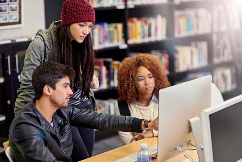 University, Education and Students Learning for Computer, Test or ...