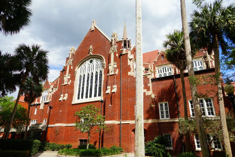 University of Florida Auditorium and Century Tower Stock Photo - Image ...