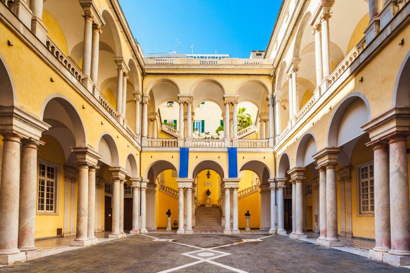 The University of Genoa, Italy Editorial Stock Photo - Image of palazzo ...