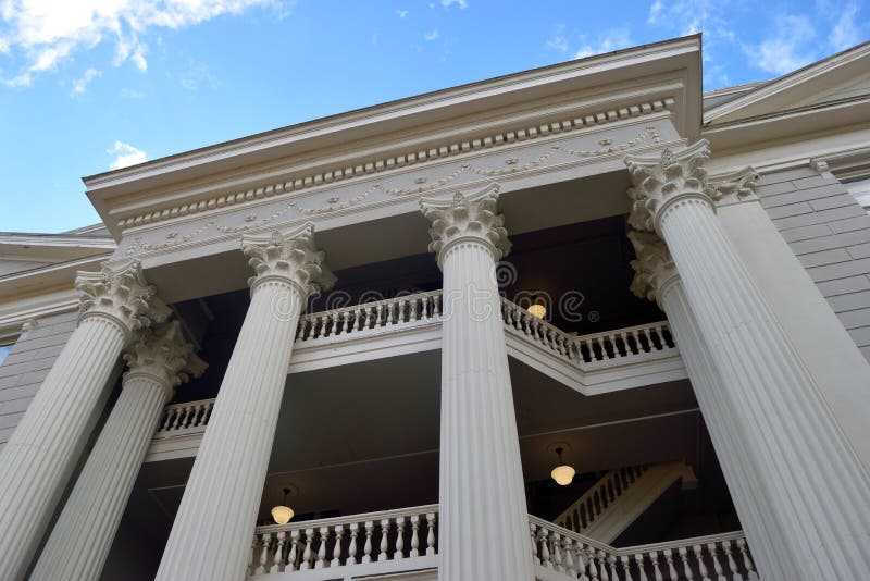 University Of Georgia Athens Building Stock Photo - Image of retro ...