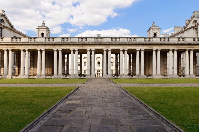 The University of Greenwich Stock Image - Image of historic, building ...