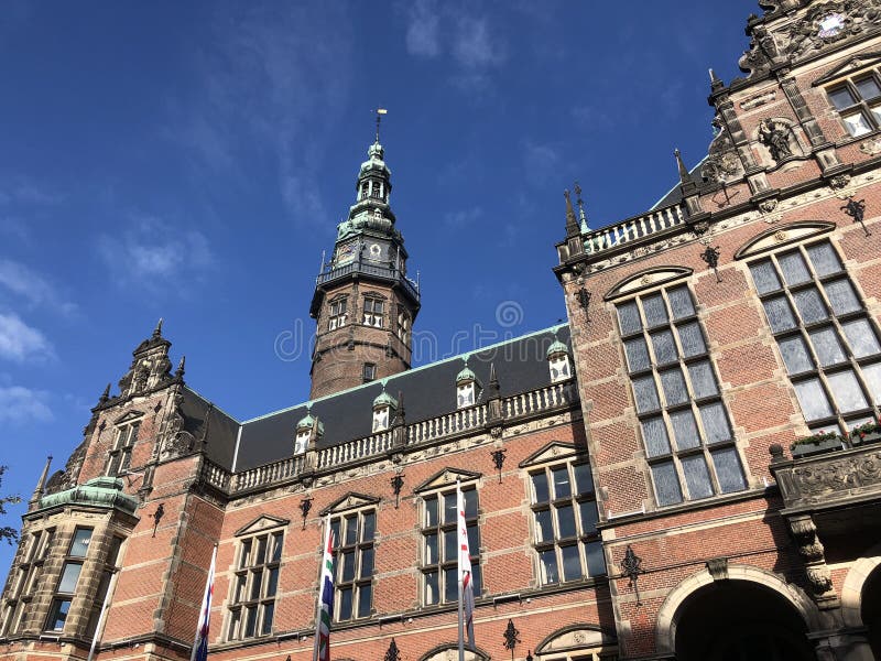 University in Groningen editorial photo. Image of high - 27524246