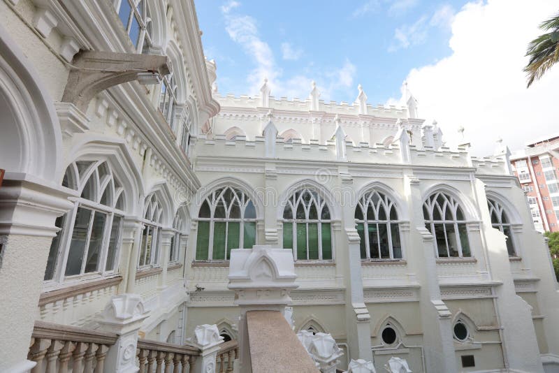 University Hall of HKU stock image. Image of exterior - 61984947