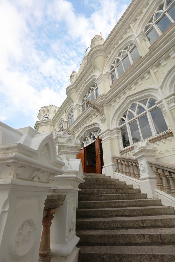 University Hall of HKU stock image. Image of front, building - 61986743
