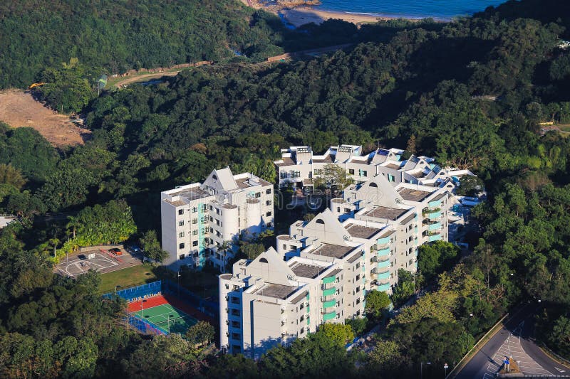 The University Hall Residence at the HKUST 1 Dec 2013 Editorial Stock ...