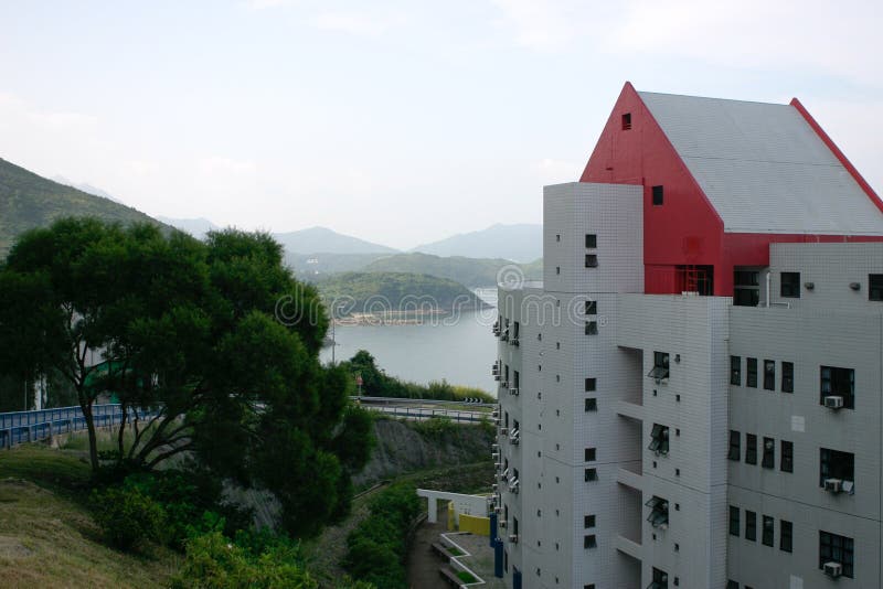The University Hall Residence at the HKUST 2 Sept 2004 Editorial Stock ...
