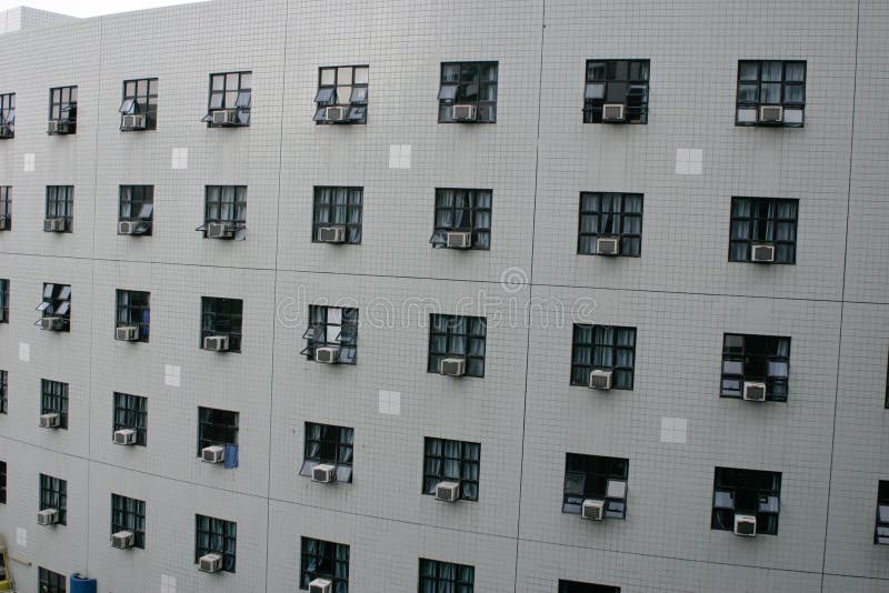 The University Hall Residence at the HKUST 2 Sept 2004 Editorial Stock ...