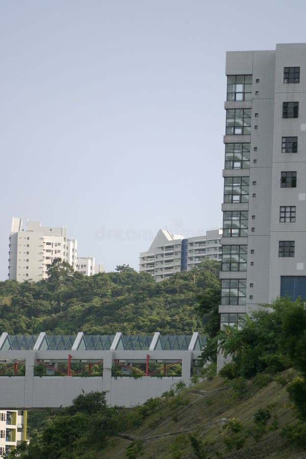 The University Hall Residence at the HKUST 2 Sept 2004 Editorial Stock ...