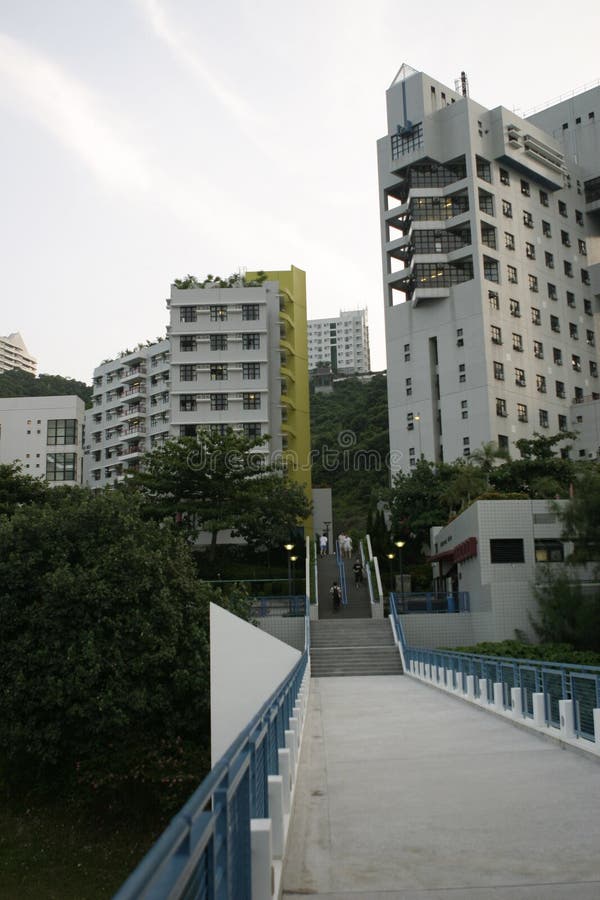 The University Hall Residence at the HKUST 2 Sept 2004 Editorial Stock ...