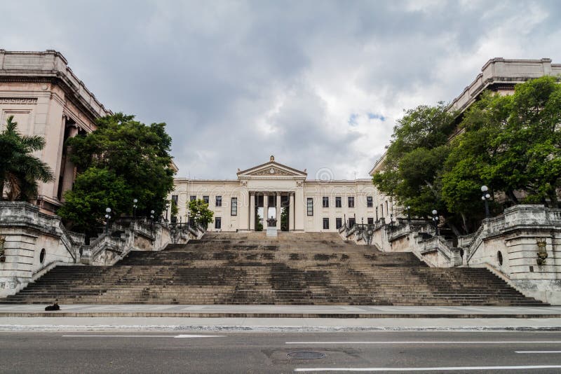The University of Havana, Cub Stock Photo - Image of monument ...
